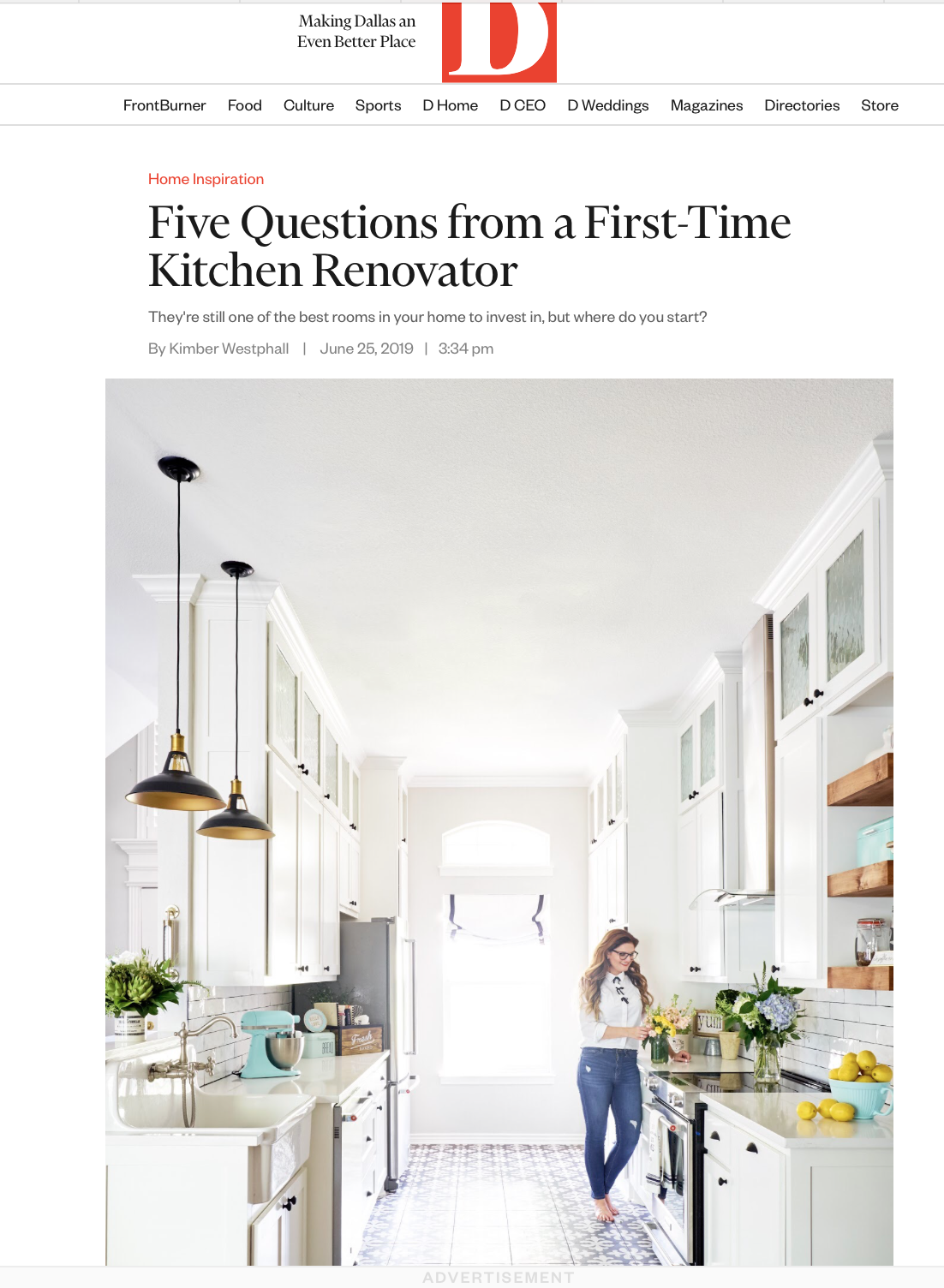 Kitchen Designs and Ideas to Inspire Your Remodel | Courtney Warren Home