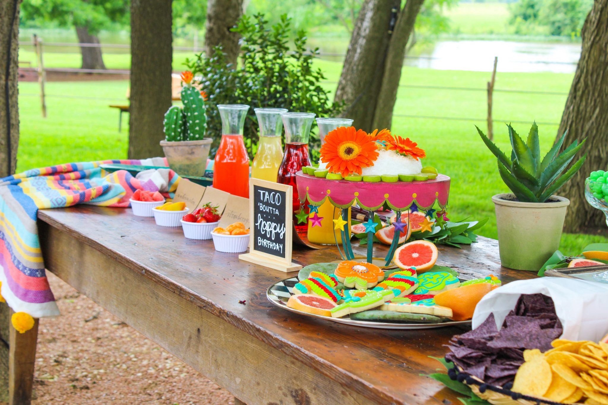 Throwing a Fun Fiesta Themed Birthday Party | Courtney Warren Home