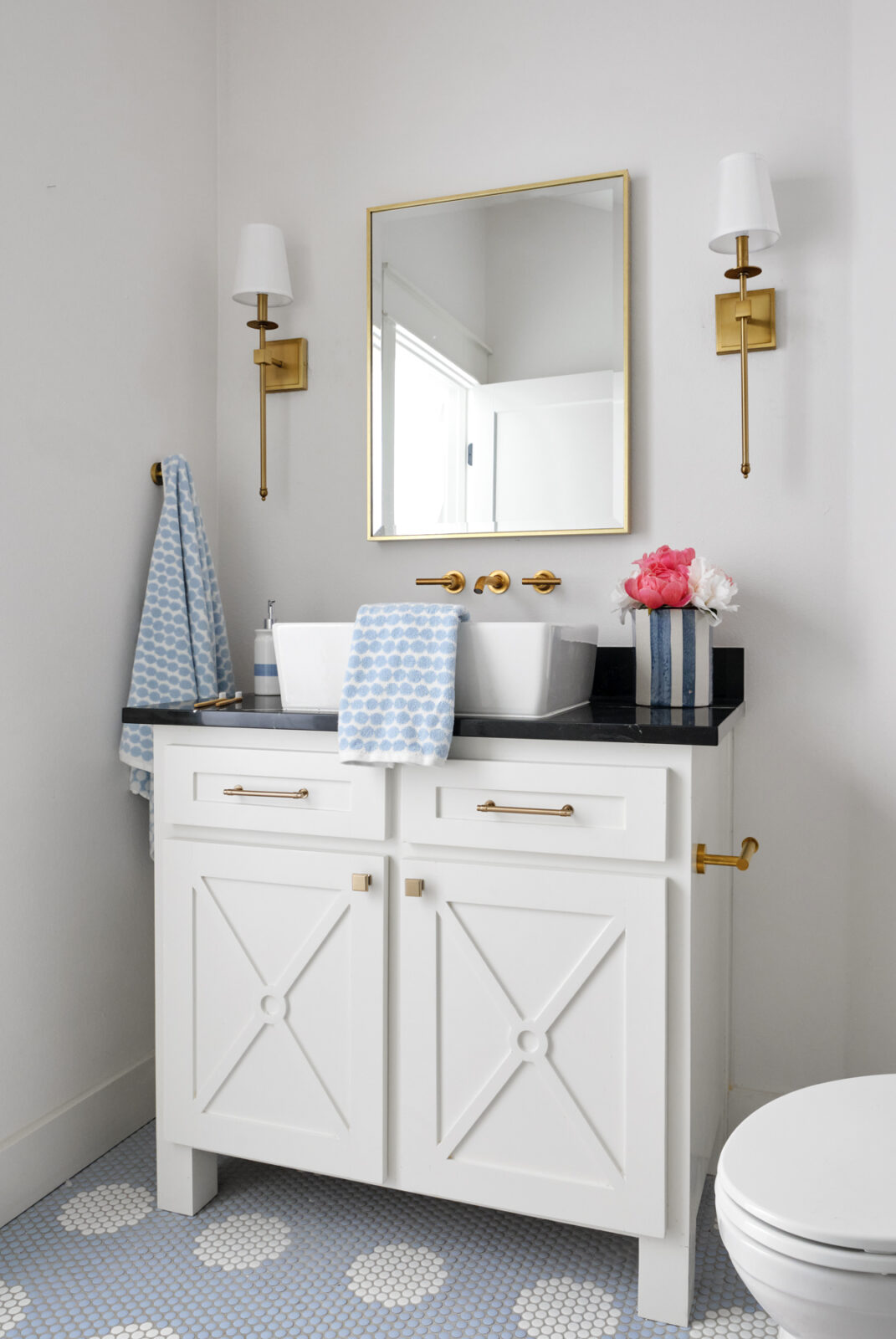 Adding More Personality in a Small Bathroom Design | Courtney Warren Home